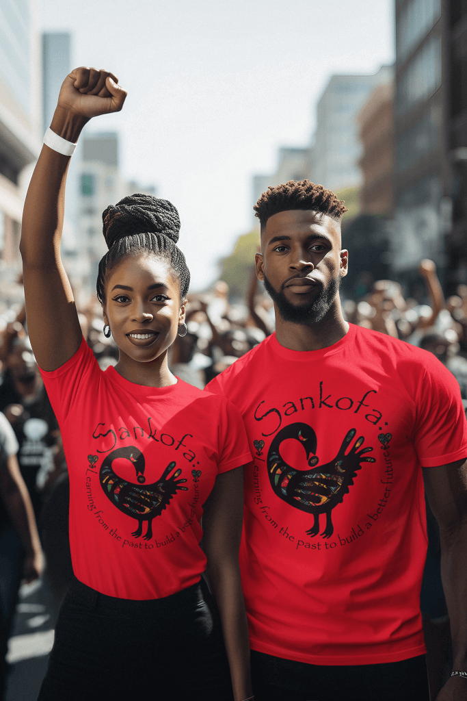 Sankofa Tee – Dacia’s Designs