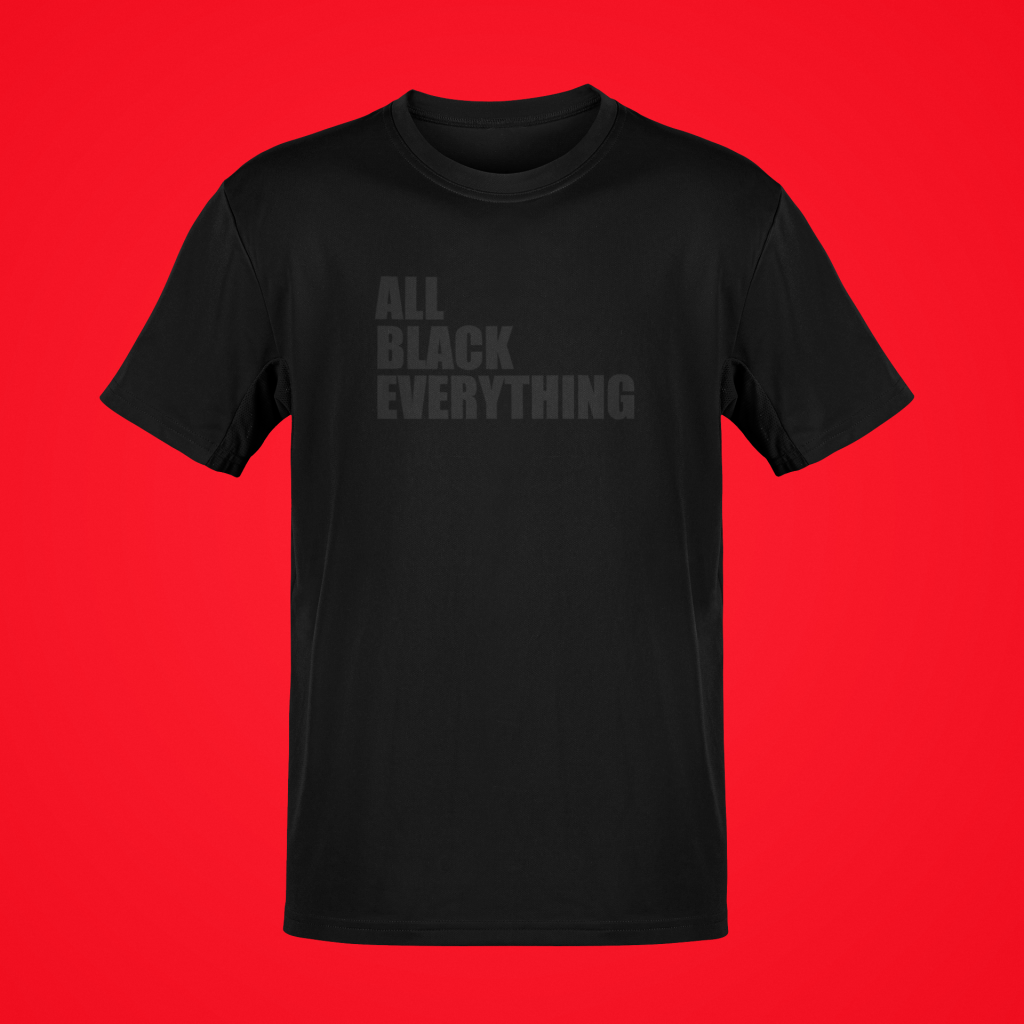 All Black Everything Tee – Dacia’s Designs