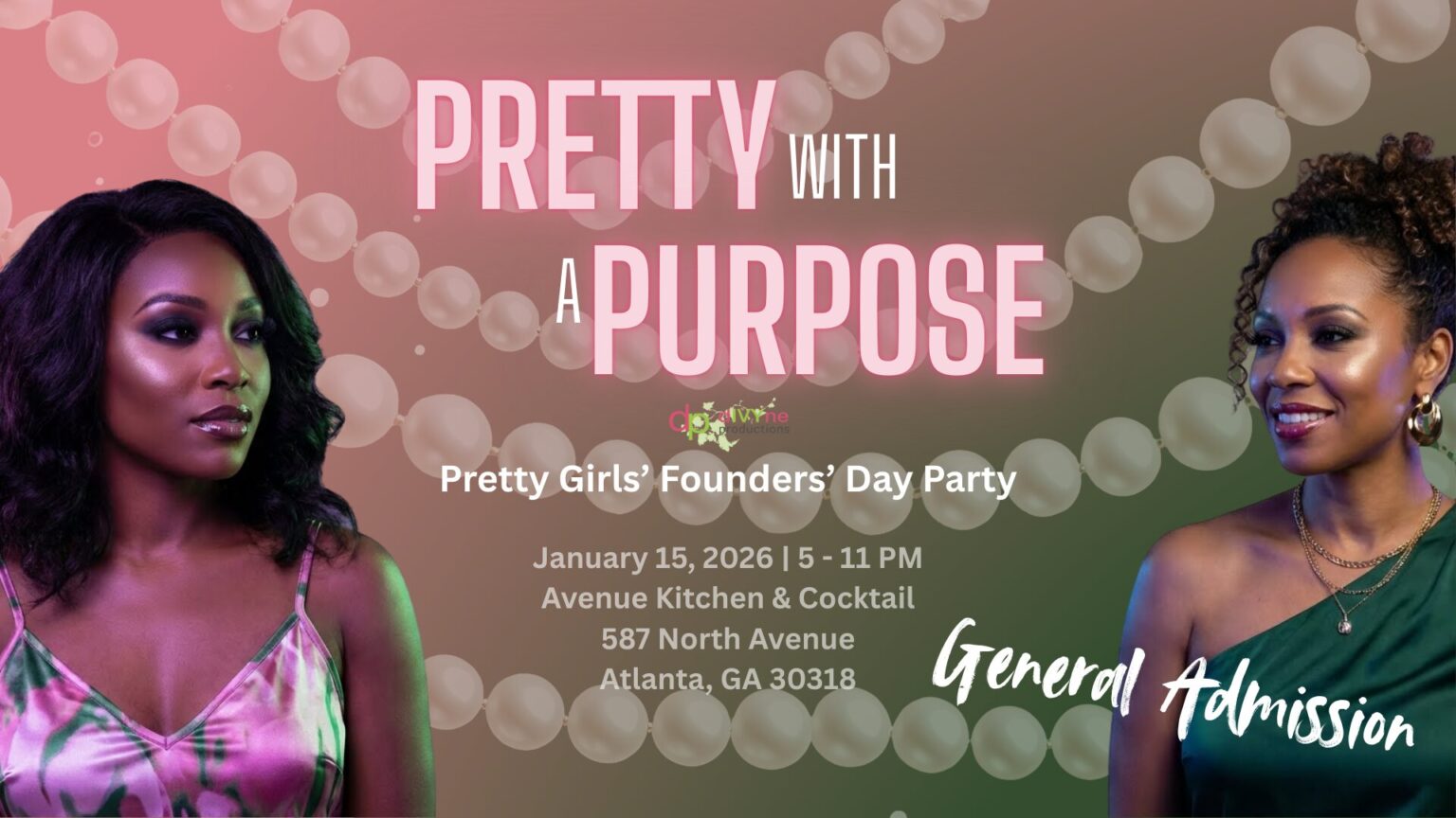 Pretty with a Purpose General Admission – Dacia’s Designs